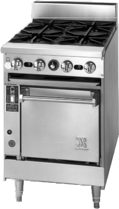 Bistro Series handcrafted Heavy Duty Range by Jade
